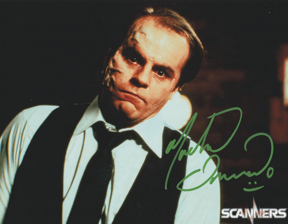 Michael Ironside Scanners signed 8x10 photo – DOTD Dist.