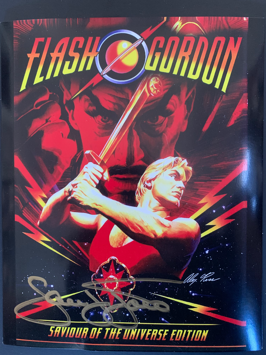 Flash Gordon Sam Jones signed 8x10 photo – DOTD Dist.
