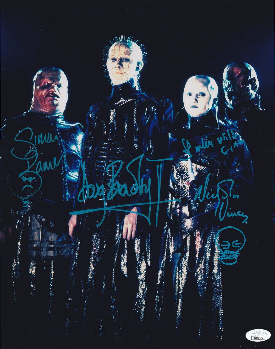 Hellraiser cast signed 11X14 poster JSA – DOTD Dist.