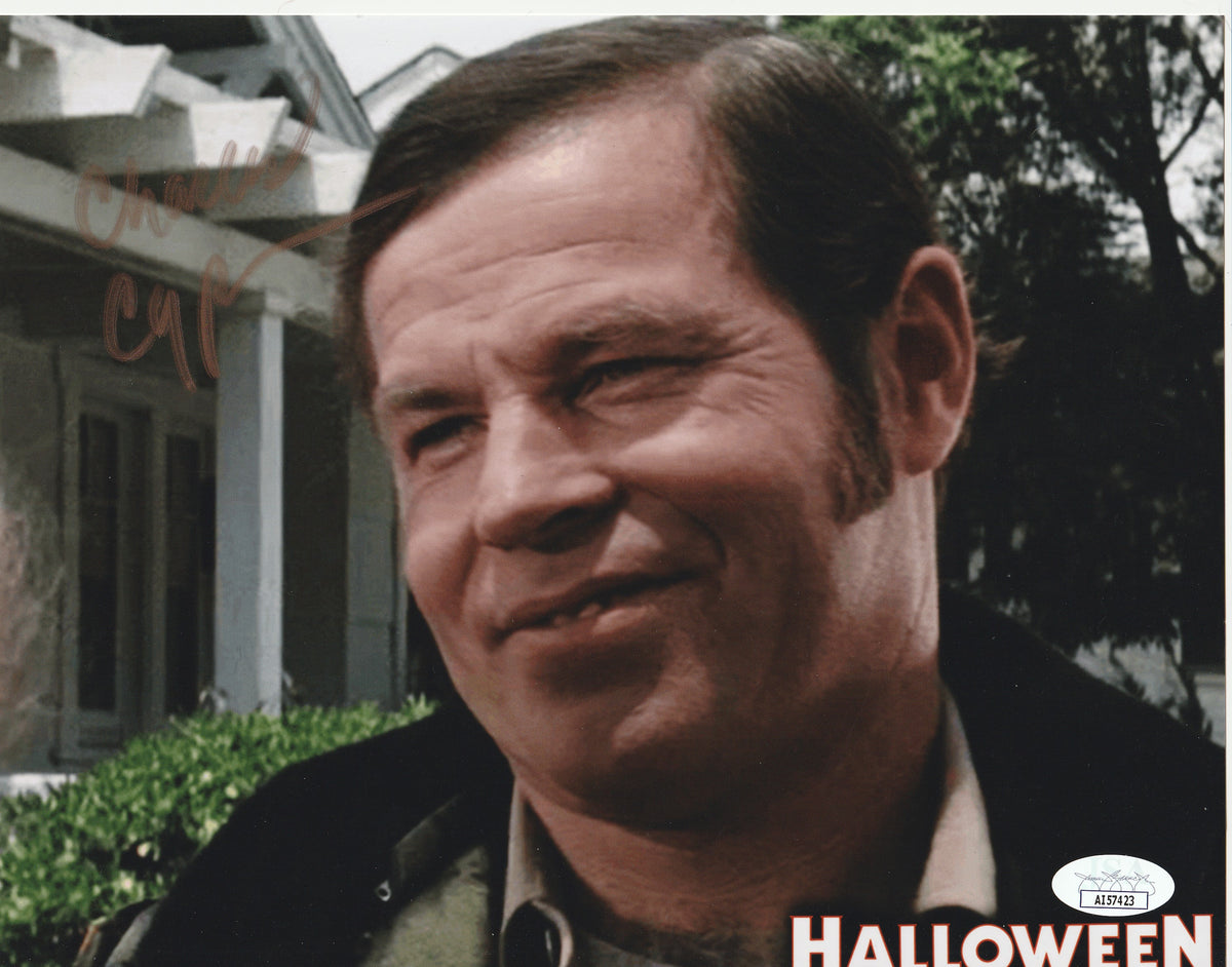 Halloween Charles Cyphers signed 8x10 Comes with JSA sticker – DOTD Dist.