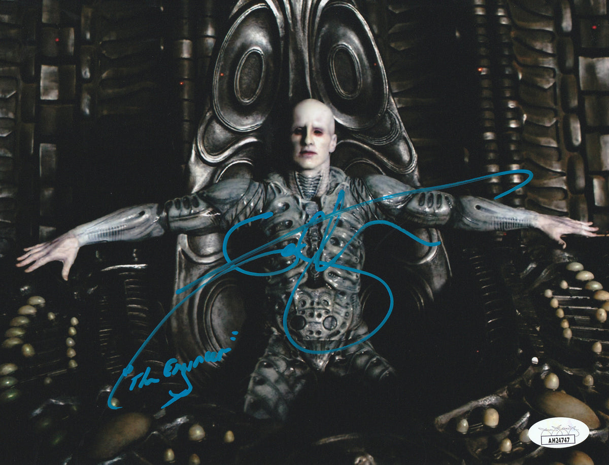 Prometheus Ian Whyte signed 8x10 photo Alien. Comes with JSA sticker ...