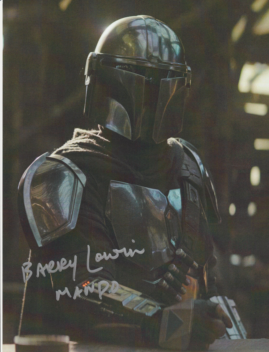Star Wars Barry Lowin signed Mandalorian 8x10 – DOTD Dist.