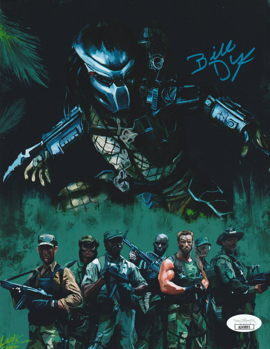 Bill Duke signed Predator 8x10 photo Comes with JSA sticker – DOTD Dist.
