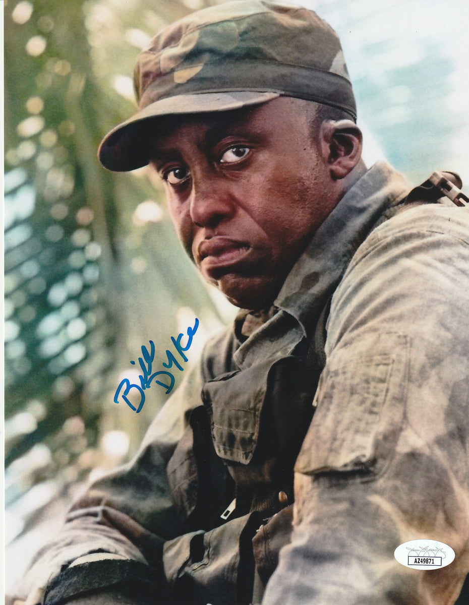 Bill Duke signed Predator 8x10 photo Comes with JSA sticker – DOTD Dist.