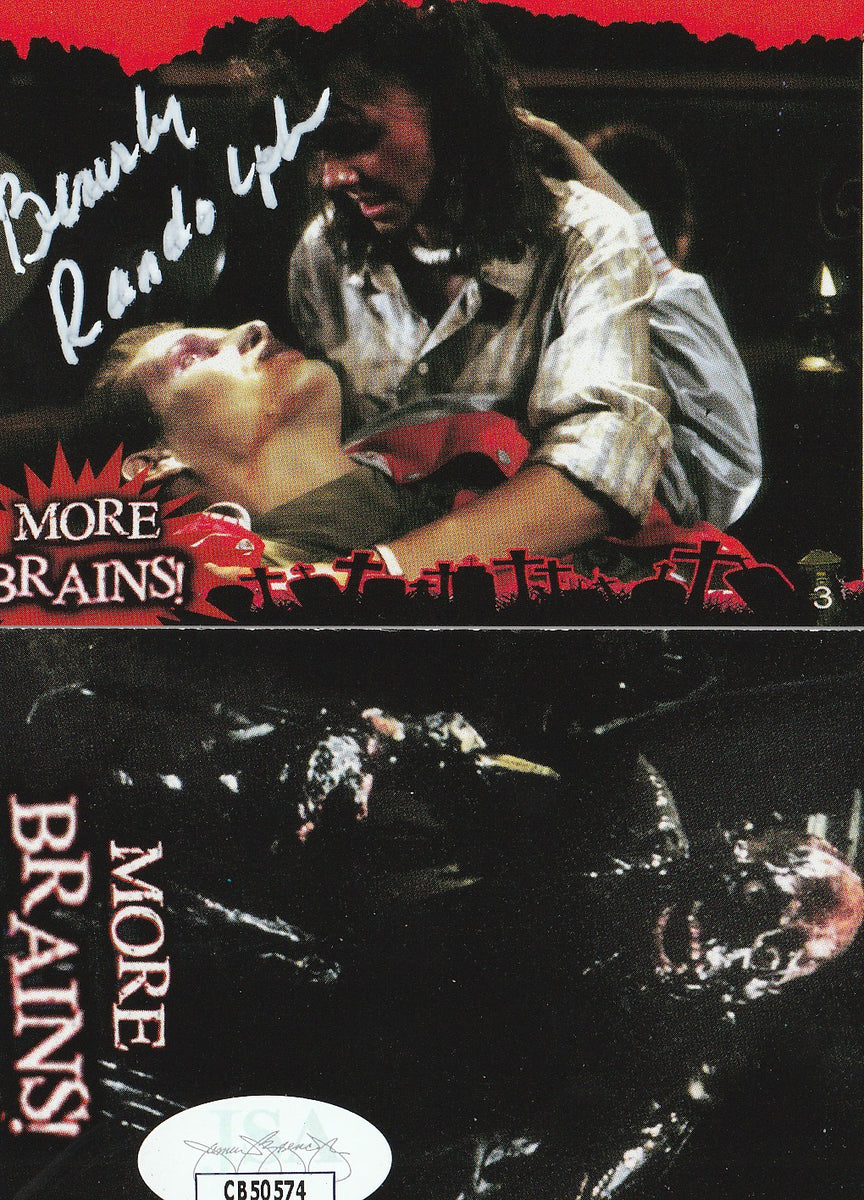 Beverly Randolph signed Return Of The Living Dead trading card JSA ...
