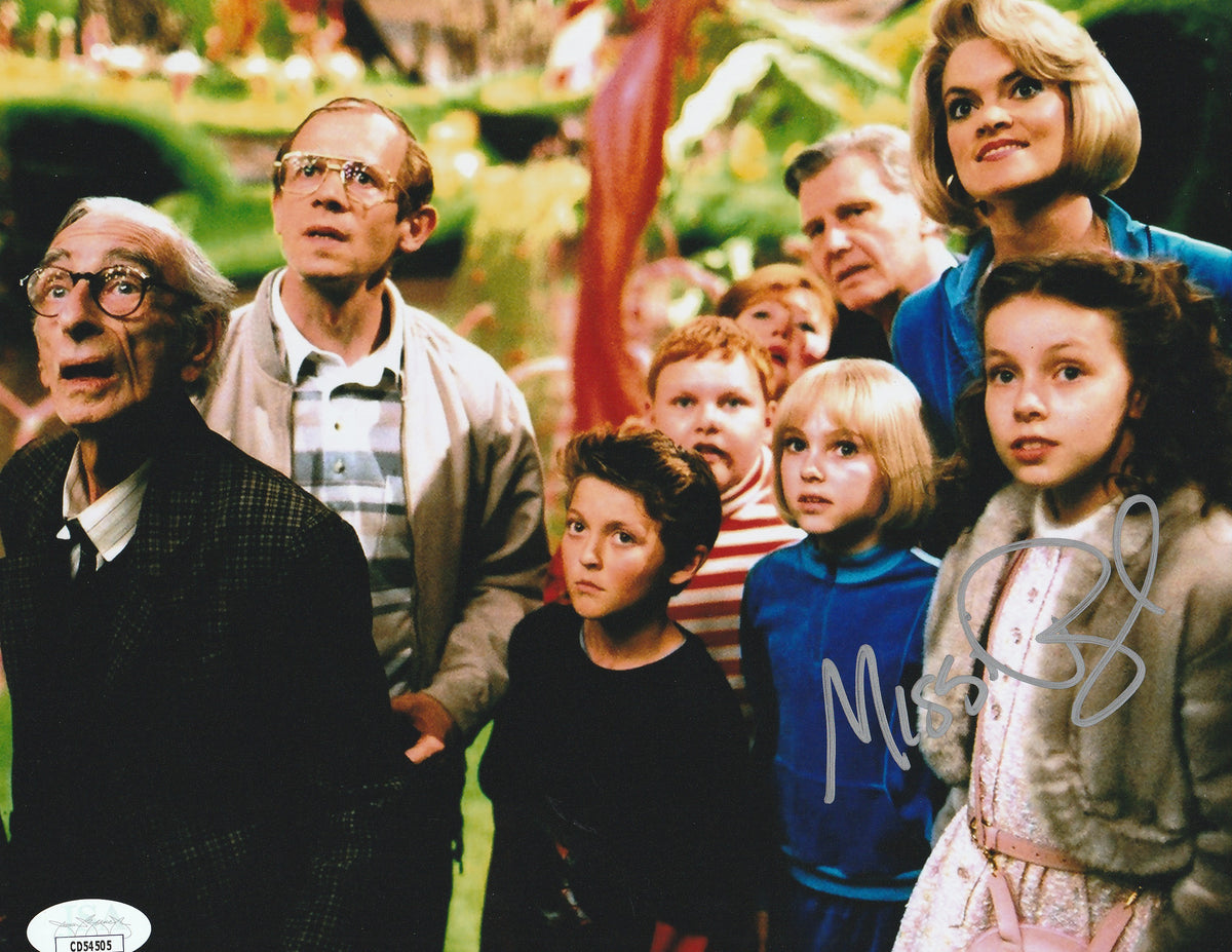 Missi Pyle signed Charlie And The Chocolate Factory 8x10 photo Comes w ...