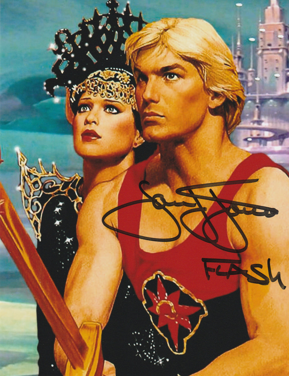Sam Jones signed Flash Gordon 8x10 – DOTD Dist.