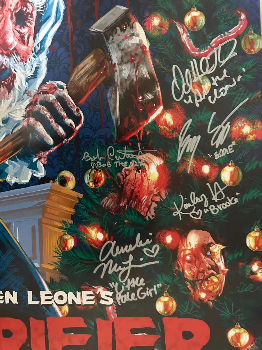 Terrifier 24x36 poster signed by 13 JSA – DOTD Dist.