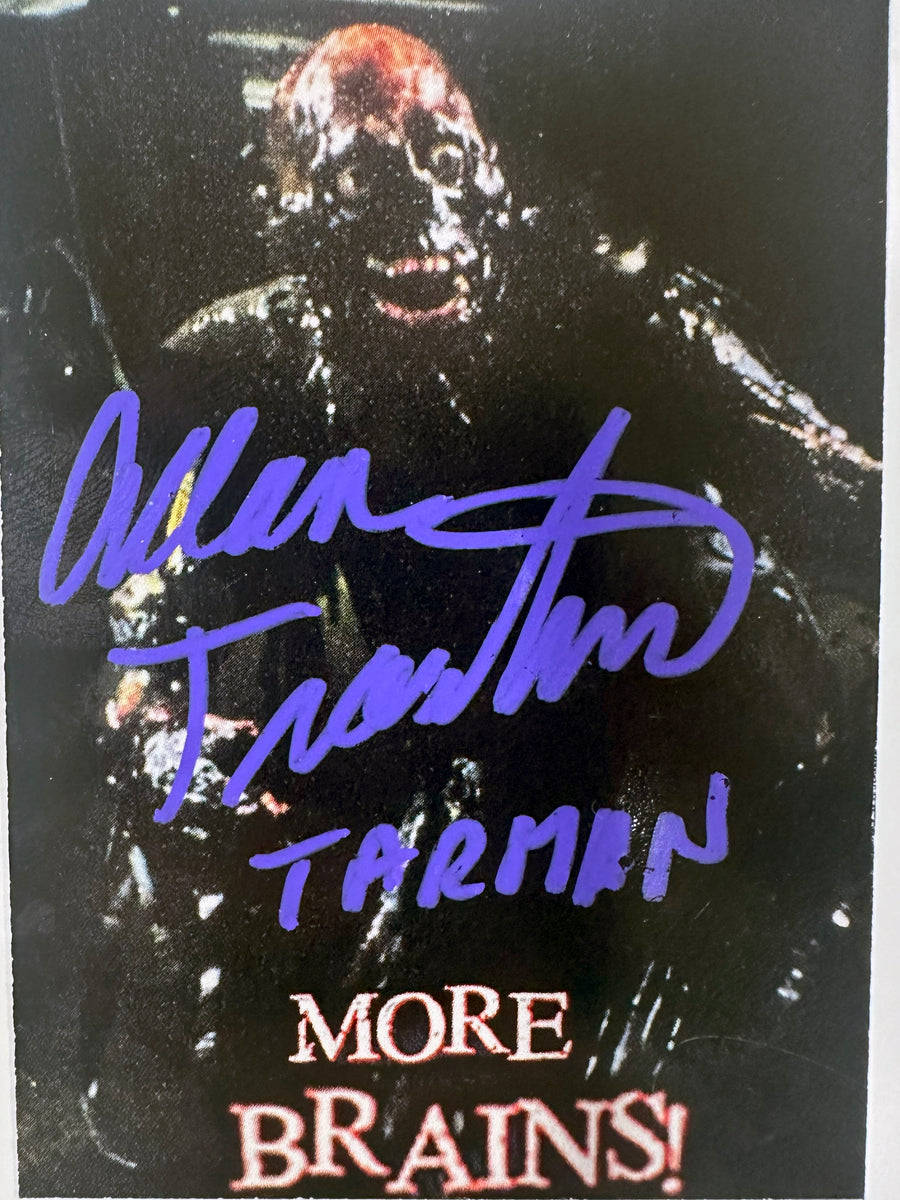 Allan Trautman signed Return Of The Living Dead trading card JSA Tarma ...