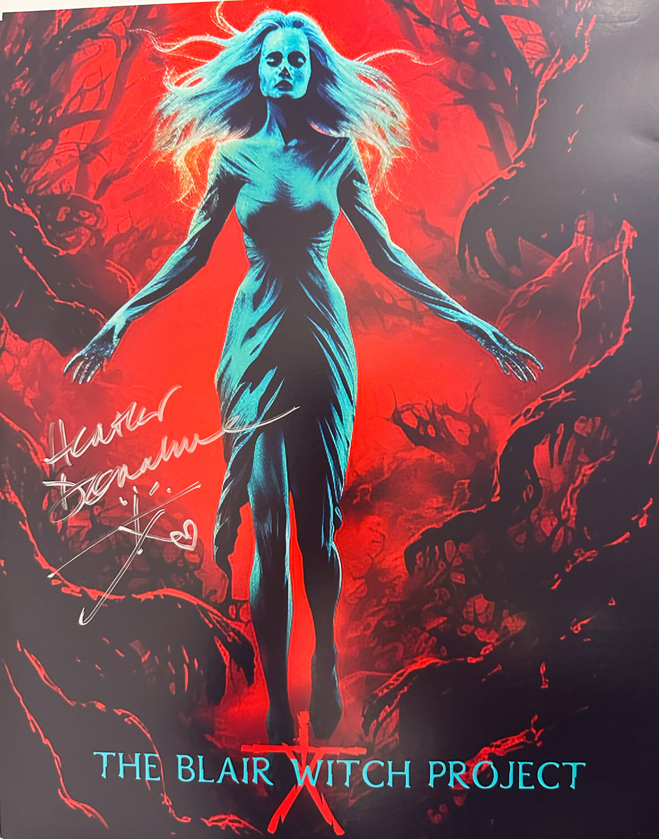 Heather Donahue signed Blair Witch Project signed 11x14 poster – DOTD Dist.