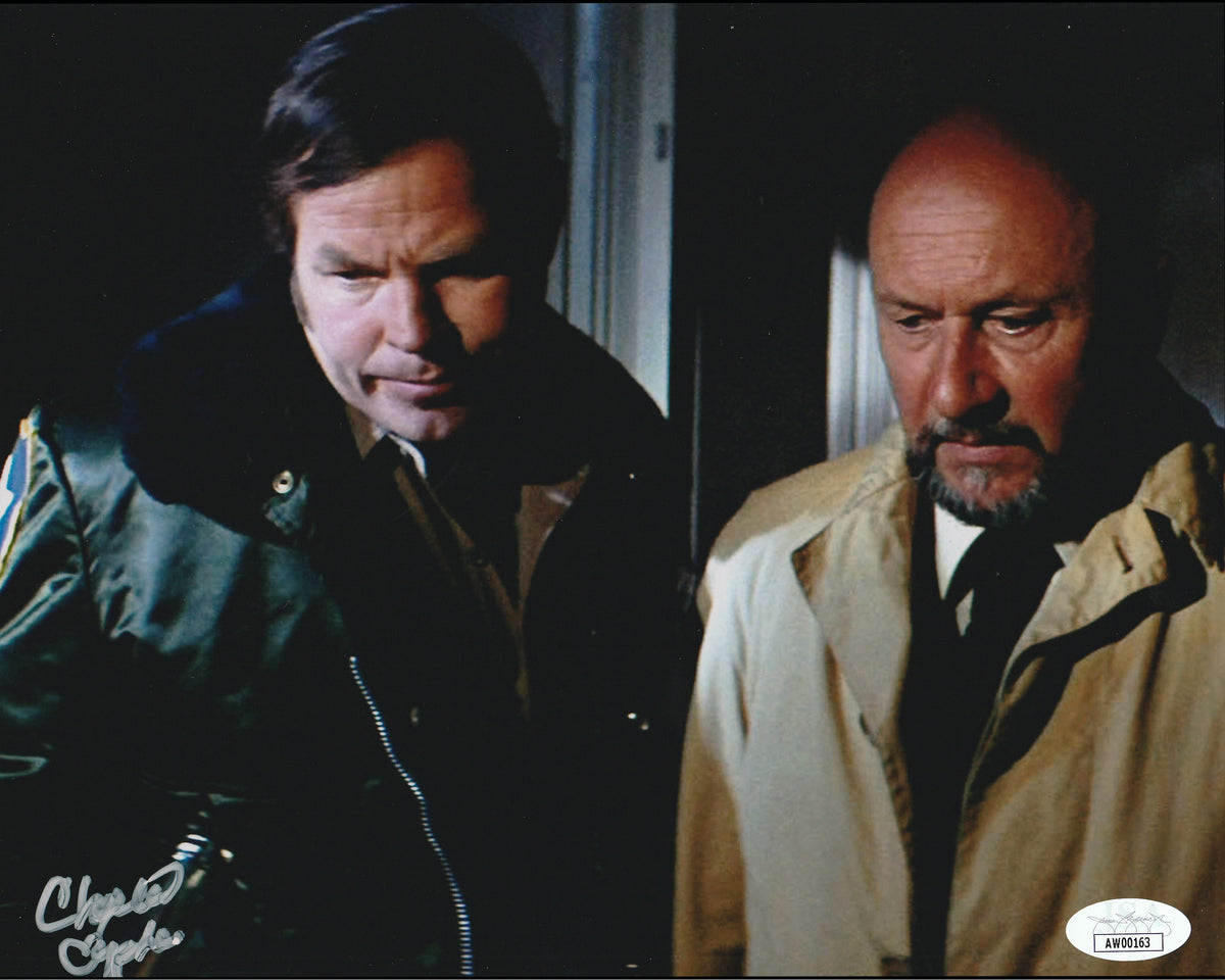 Charles Cyphers signed Halloween 8x10 photo. Comes with JSA sticker ...