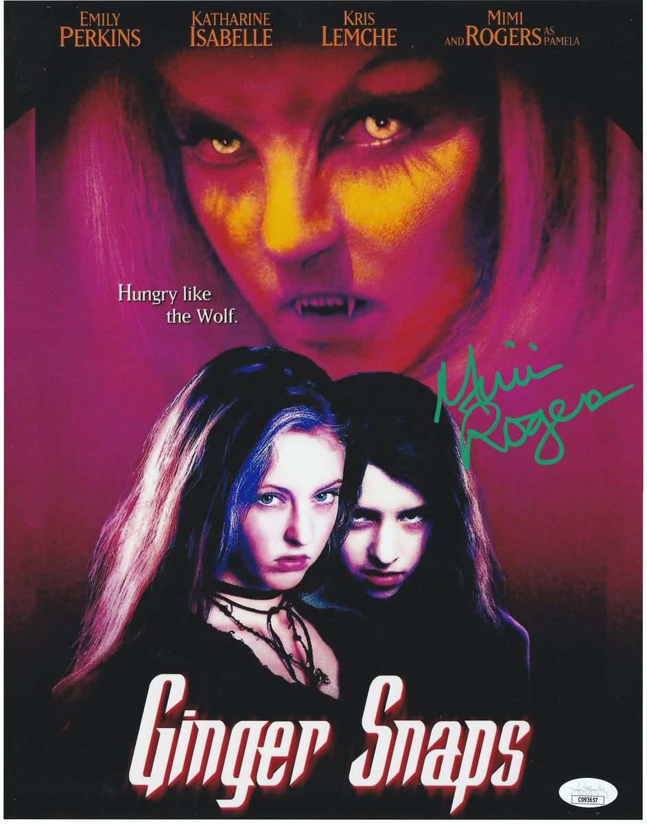 Mimi Rogers signed Ginger Snaps 11x14 JSA – DOTD Dist.
