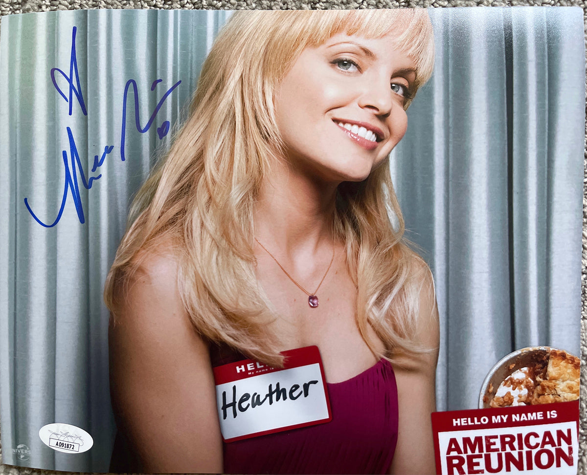 Mena Suvari signed 8x10 JSA Authenticated – DOTD Dist.