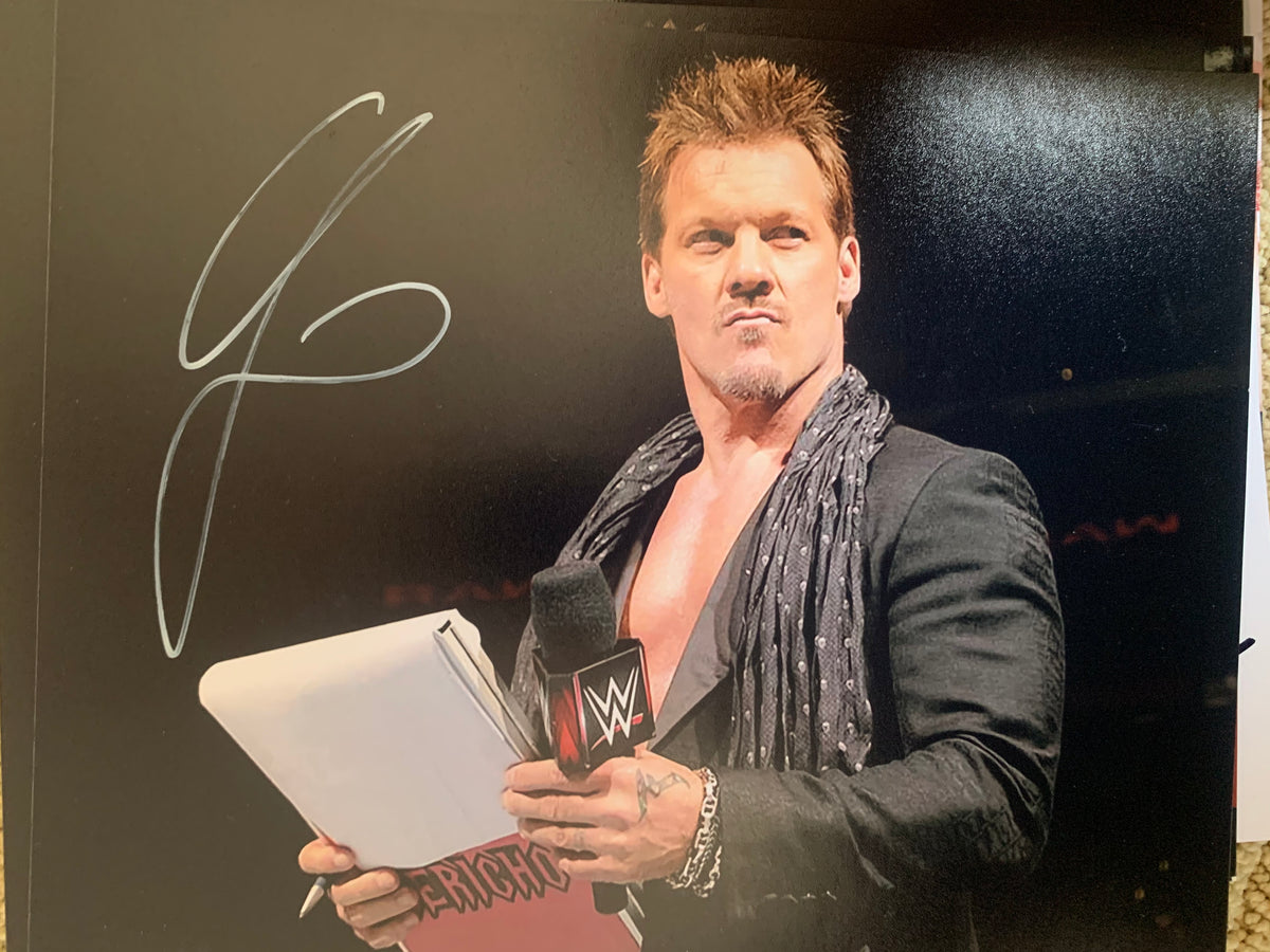 Chris Jericho signed WWE 8x10 photo Y2J The List – DOTD Dist.