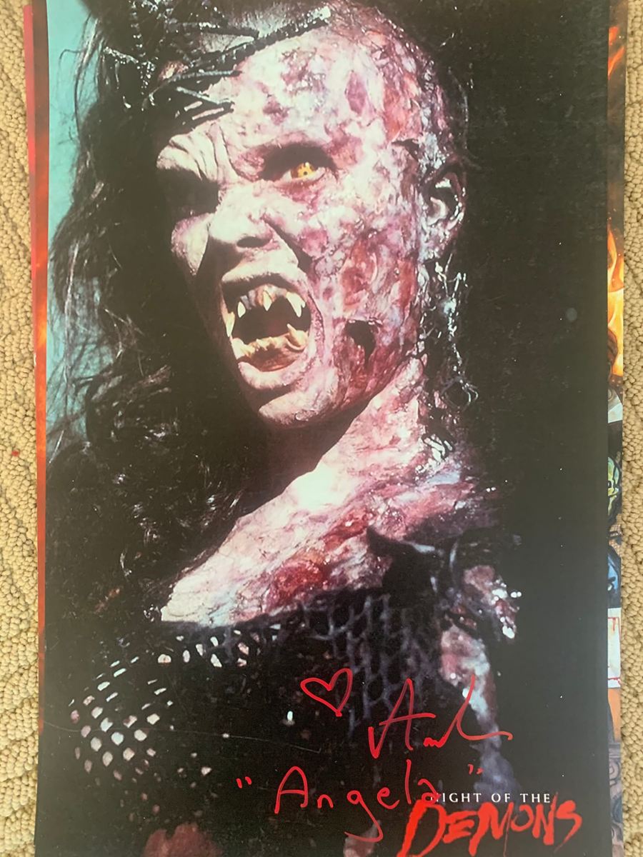 Night Of The Demons Amelia Kinkade signed 11x17 poster – DOTD Dist.