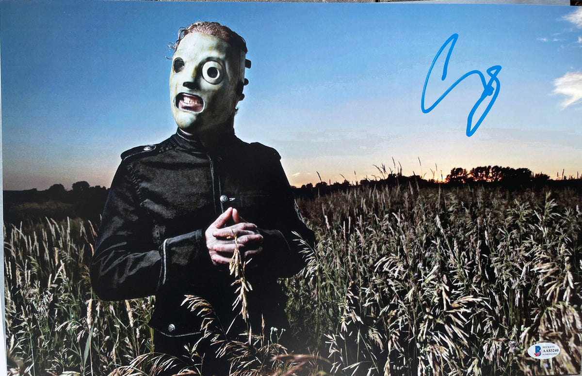 Corey Taylor signed Slipknot 11x17 poster JSA COA – DOTD Dist.