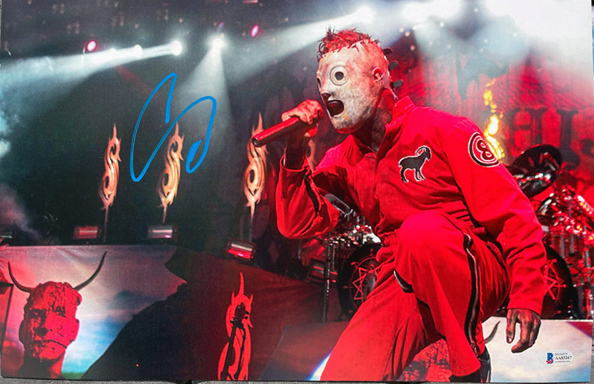 Corey Taylor signed Slipknot 11x17 poster JSA COA – DOTD Dist.