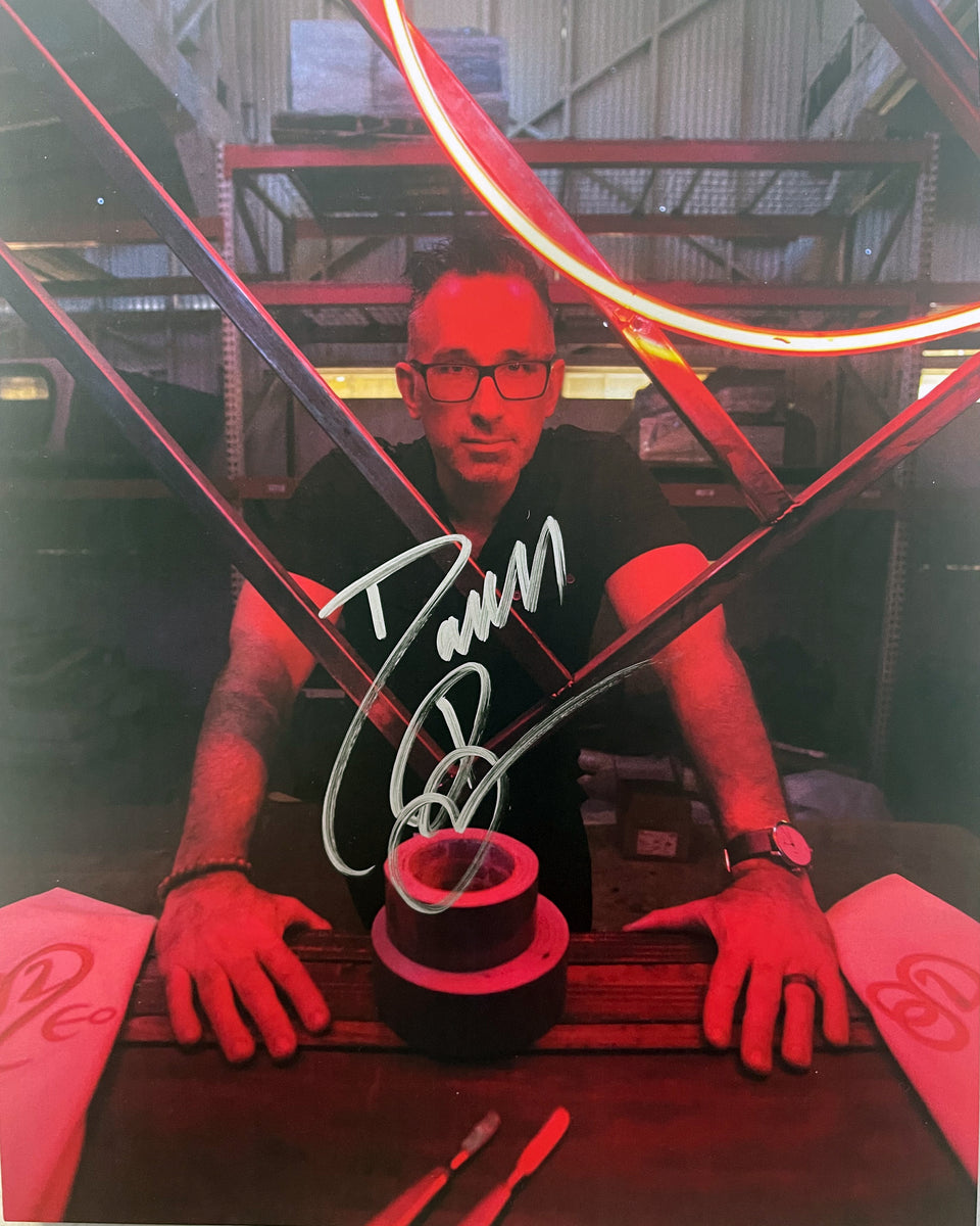 Darren Lynn Bousman signed SAW 8X10 – DOTD Dist.