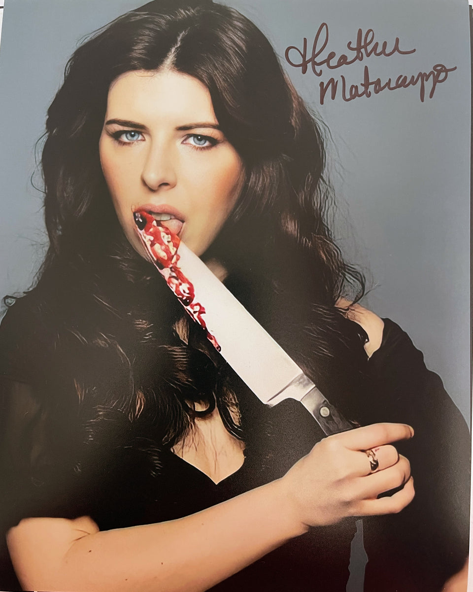 Heather Matarazzo signed Scream 8x10 (last one) – DOTD Dist.