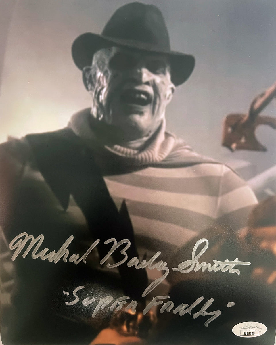 Michael Bailey Smith signed Nightmare On Elm Street 8x10 with JSA stic ...