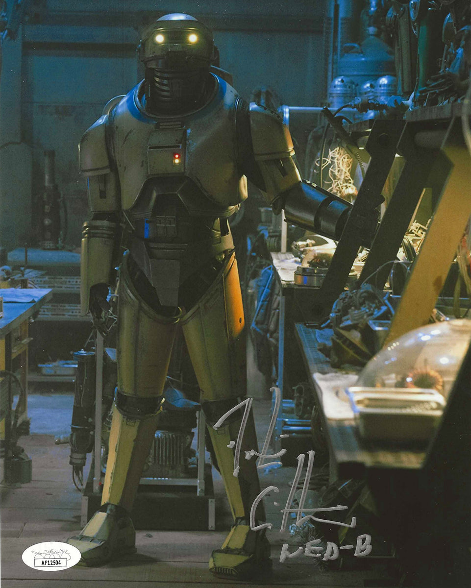 Star Wars Dustin Ceithamer signed N.E.D. 8x10 photo – DOTD Dist.