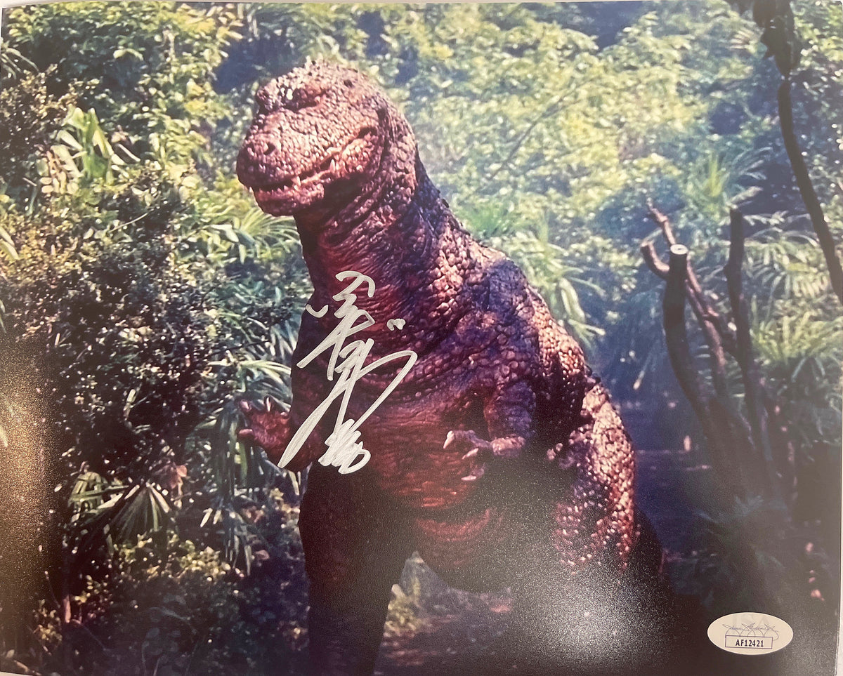 Godzilla Wataru Fukuda signed 8x10 photo JSA COA – DOTD Dist.